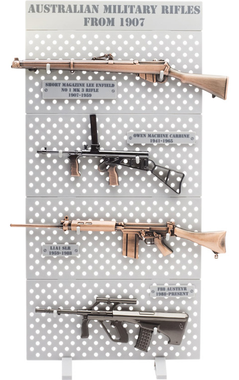 Miniature Australian Military Rifles